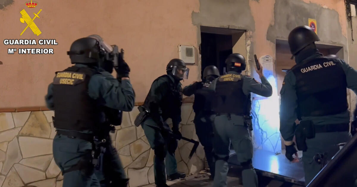 Cae 'El Bubu' y su red de narcotráfico en una operación de la Guardia Civil