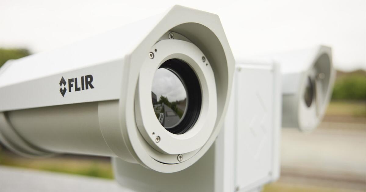 FLIR PT-Series AI SR: nueva cámara térmica 4K con IA - Seguritecnia